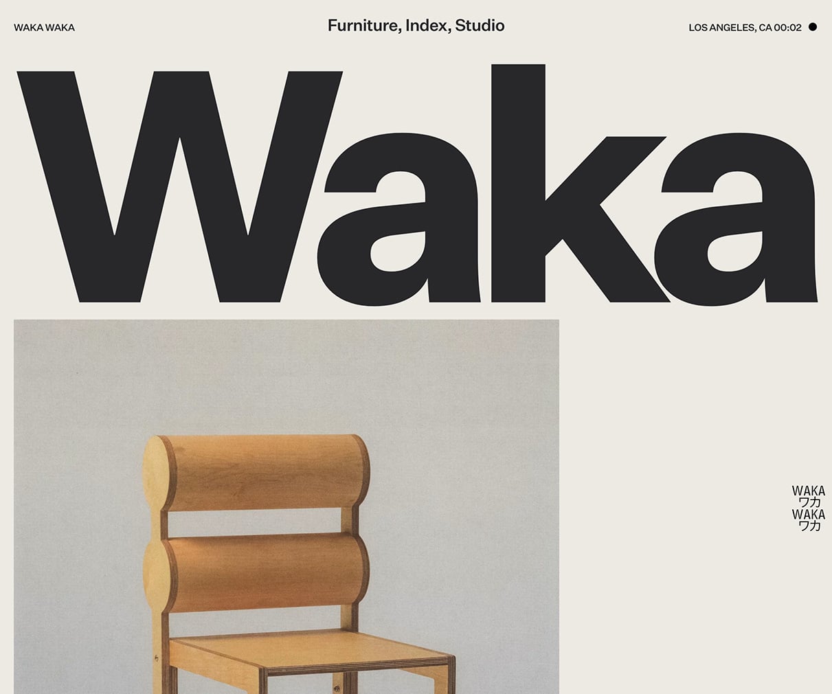 WAKA-WAKA | デザインのこと - Web design gallery