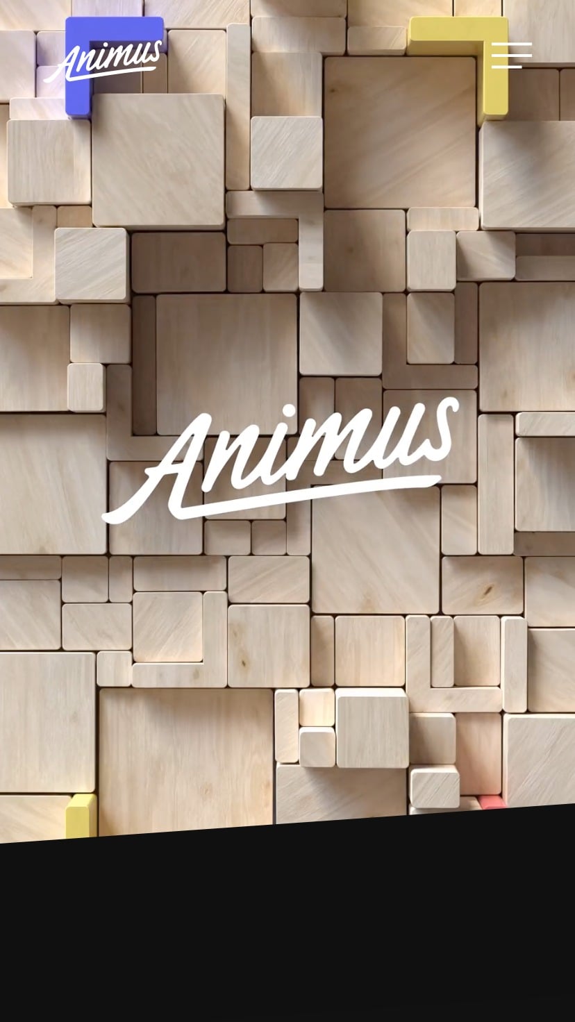 Animus Studios | デザインのこと - Web design gallery