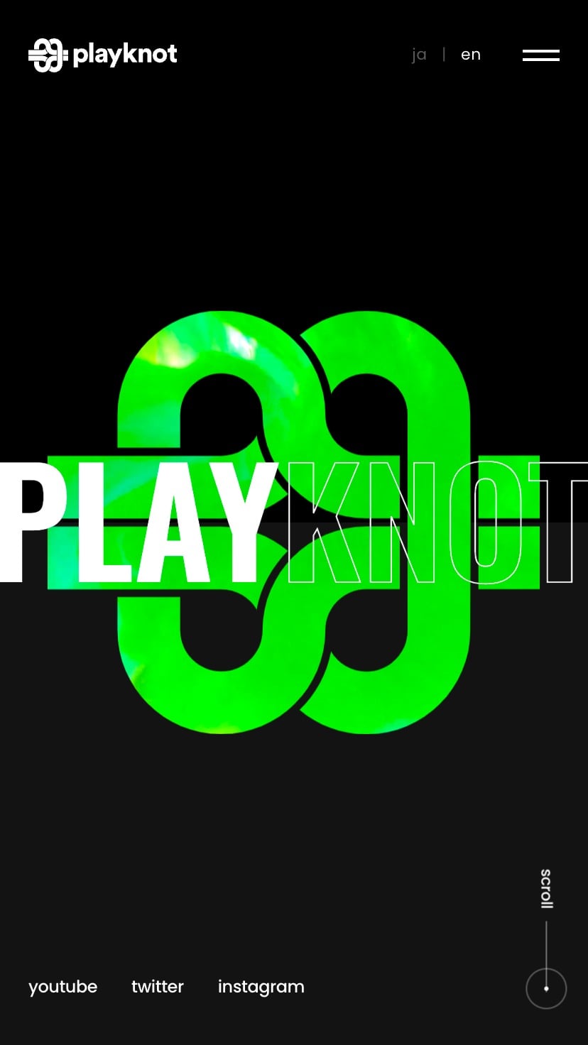 playknot | デザインのこと - Web design gallery