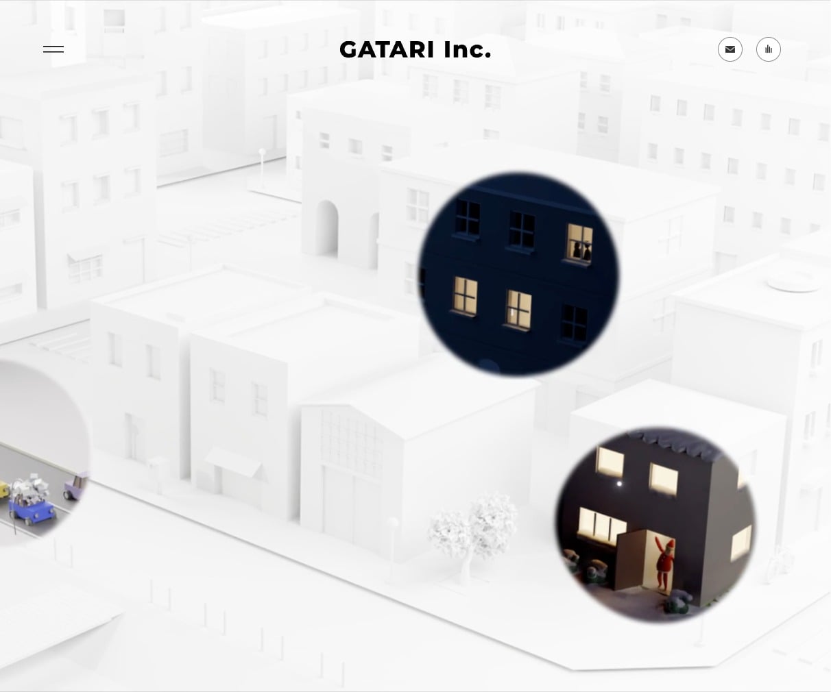 GATARI Inc. | デザインのこと - Web design gallery